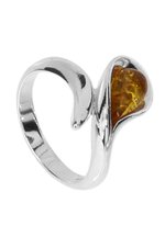 Ostsee-Schmuck JEANNE - Ring - silber/silberfarben/weiß/silberfarben ...