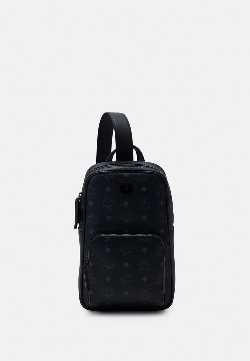 MCM AREN SLING SMALL UNISEX - Across body bag - black - Zalando