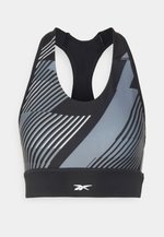 Reebok RUNNING BRA AOP - Sports-BH'er med høj støtte - night black/sort ...