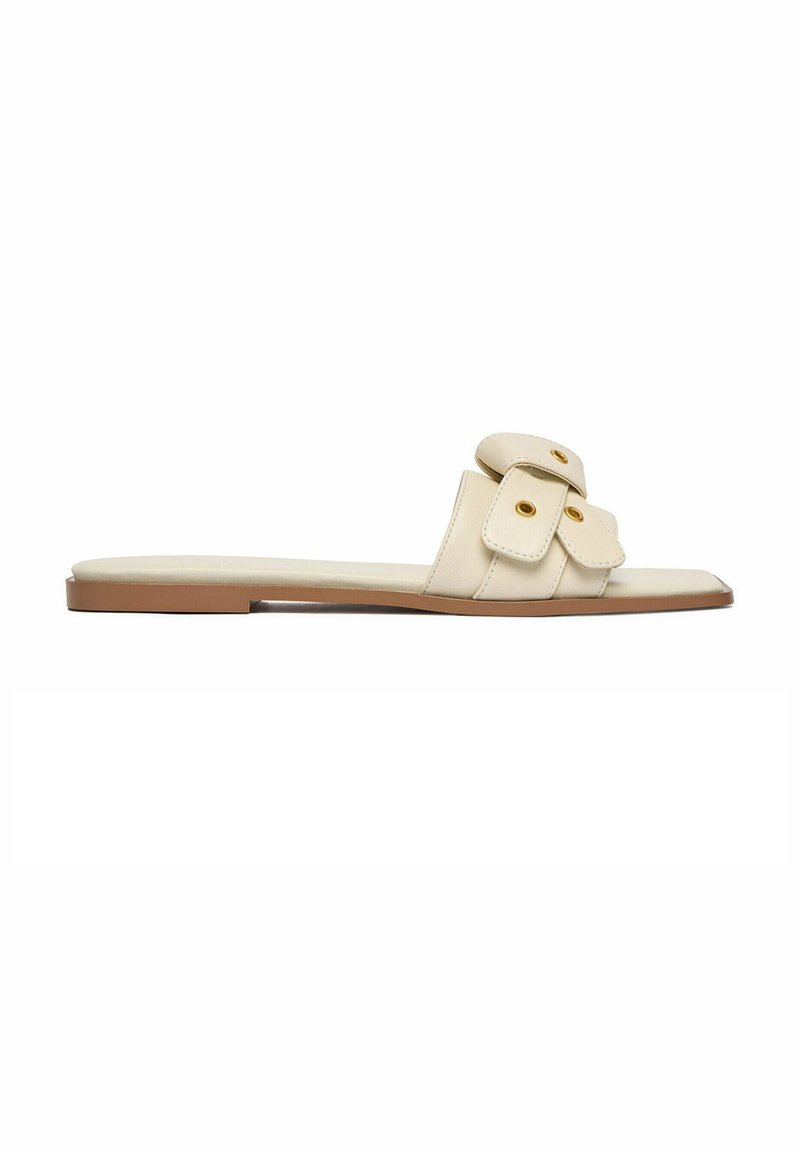 BADURA BADURA SLIDES BADURA-EO-ANDI-V2230-63 - Pantolette flach - beige ...