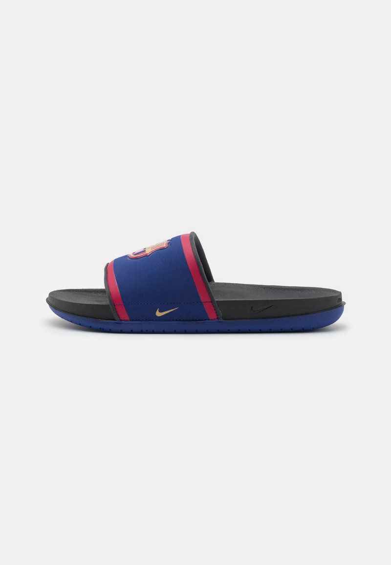 Nike Performance OFFCOURT SLIDE FC BARCELONA - Pool slides - deep royal ...