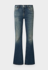 RE/DONE LOW RISE MICRO BOOT - Bootcut jeans - smoke water/blue - Zalando