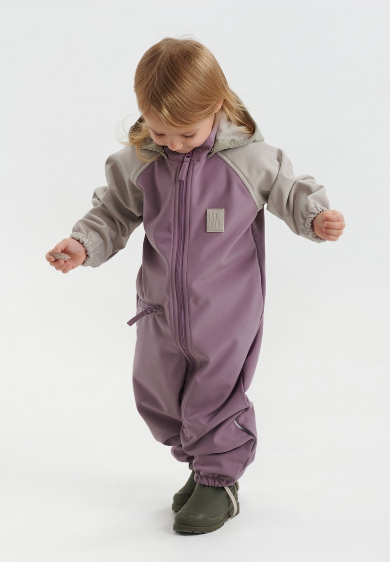 Leokid COLOR BLOCK - Schneeanzug - minnow pink/pink - Zalando.de