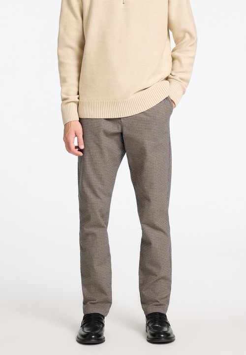 Selected Homme SLHSLIM NEW MILES FLEX PANTS - Chino - ermine/beige ...