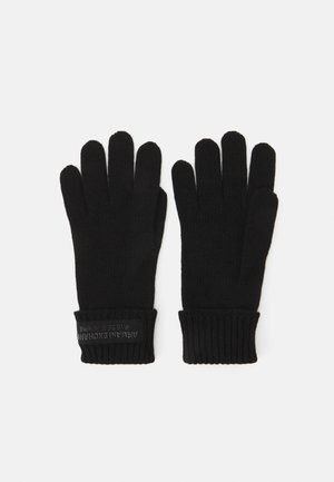 Tommy Hilfiger ESSENTIAL BEANIE & GLOVES SET - Fingerhandschuh - black/schwarz - Zalando.ch