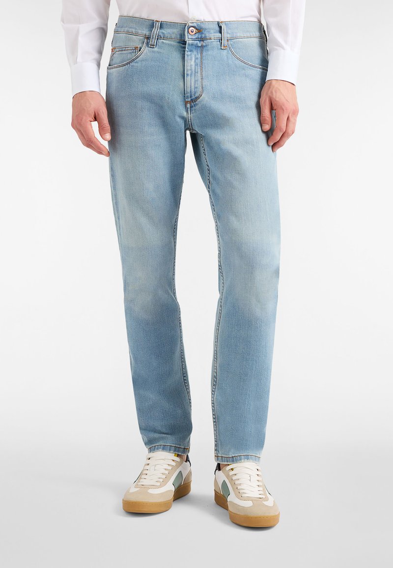Harmont & Blaine TASCHE - Džíny Straight Fit - blu scuro/tmavomodrý ...