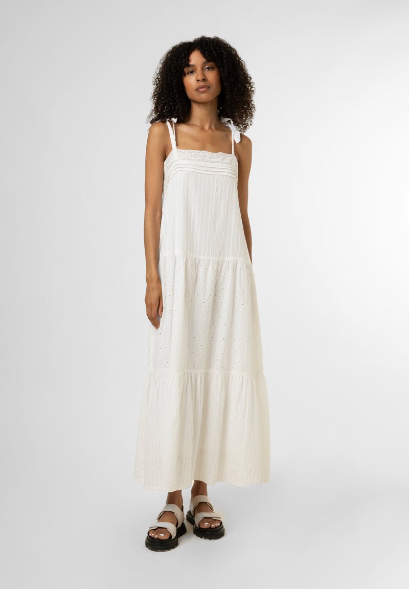 FRNCH CARLO - Maxikleid - blanc/weiß - Zalando.at