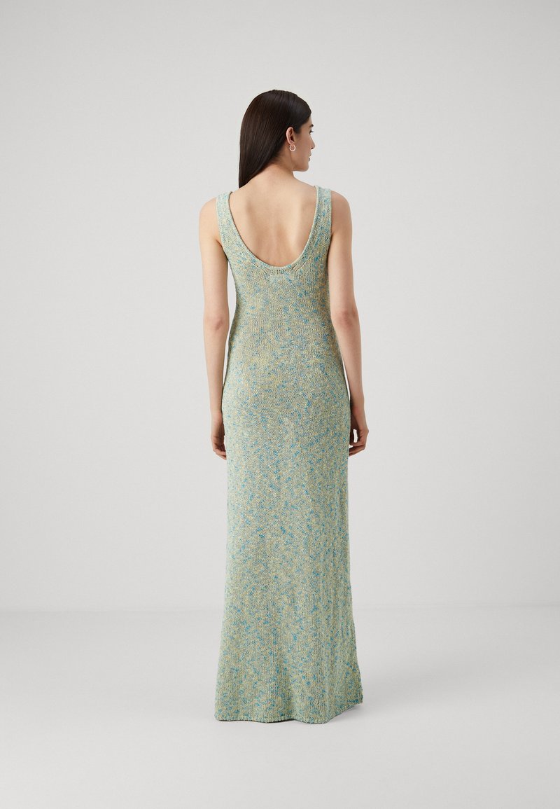 Samsøe Samsøe SAISHA DRESS - Neulemekko - sweet pea melange/vihreä ...