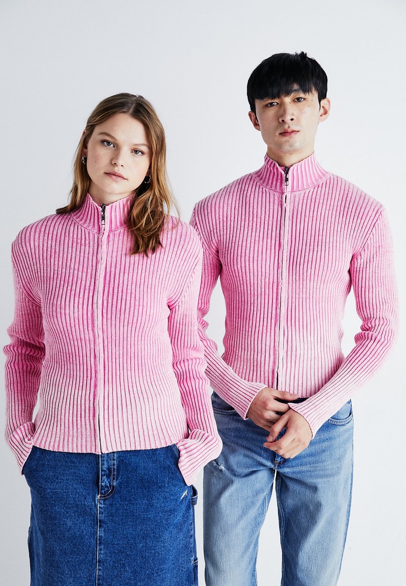 Jaded London LUCID UNISEX - Strickjacke - pink - Zalando.de