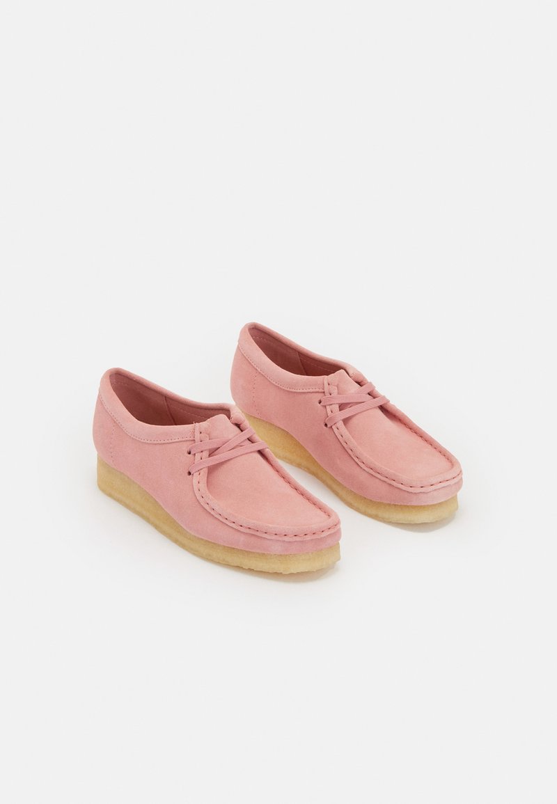 Clarks Originals WALLABEE - Sporty snøresko - blush pink/pink - Zalando.dk