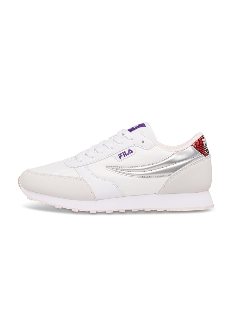 Fila ORBIT F - Sneakers basse - white/silver/bianco - Zalando.it