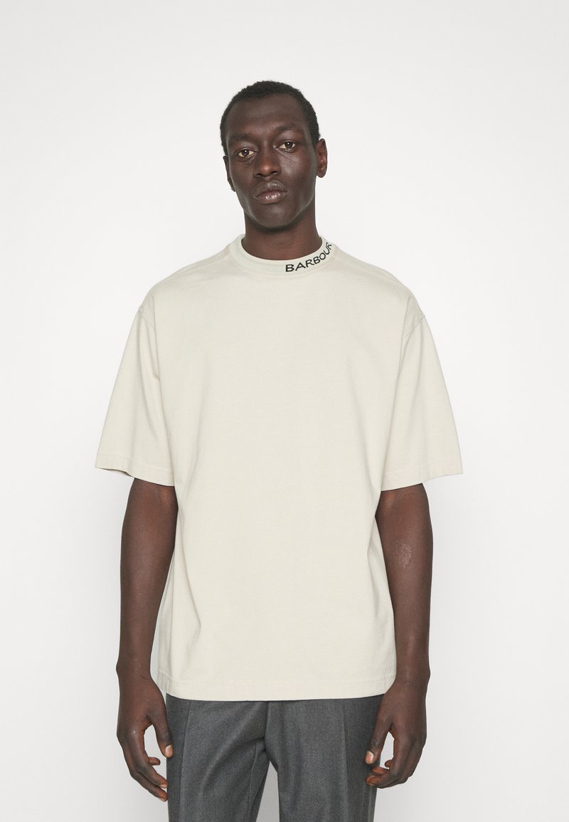 Barbour International SMITH OVERSIZED TEE - T-Shirt basic - mist/offwhite - Zalando.ch