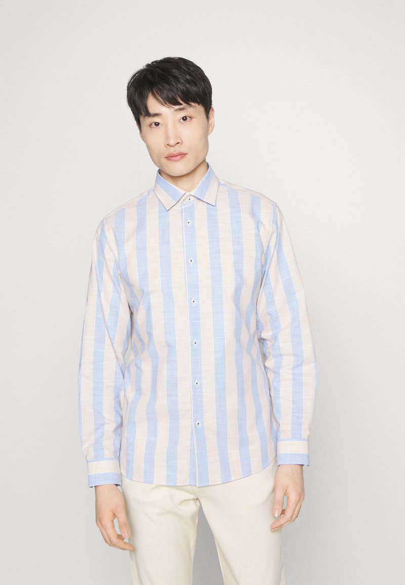 Selected Homme JAMES STRIPE LS CLASSIC B - Chemise - sand/beige ...