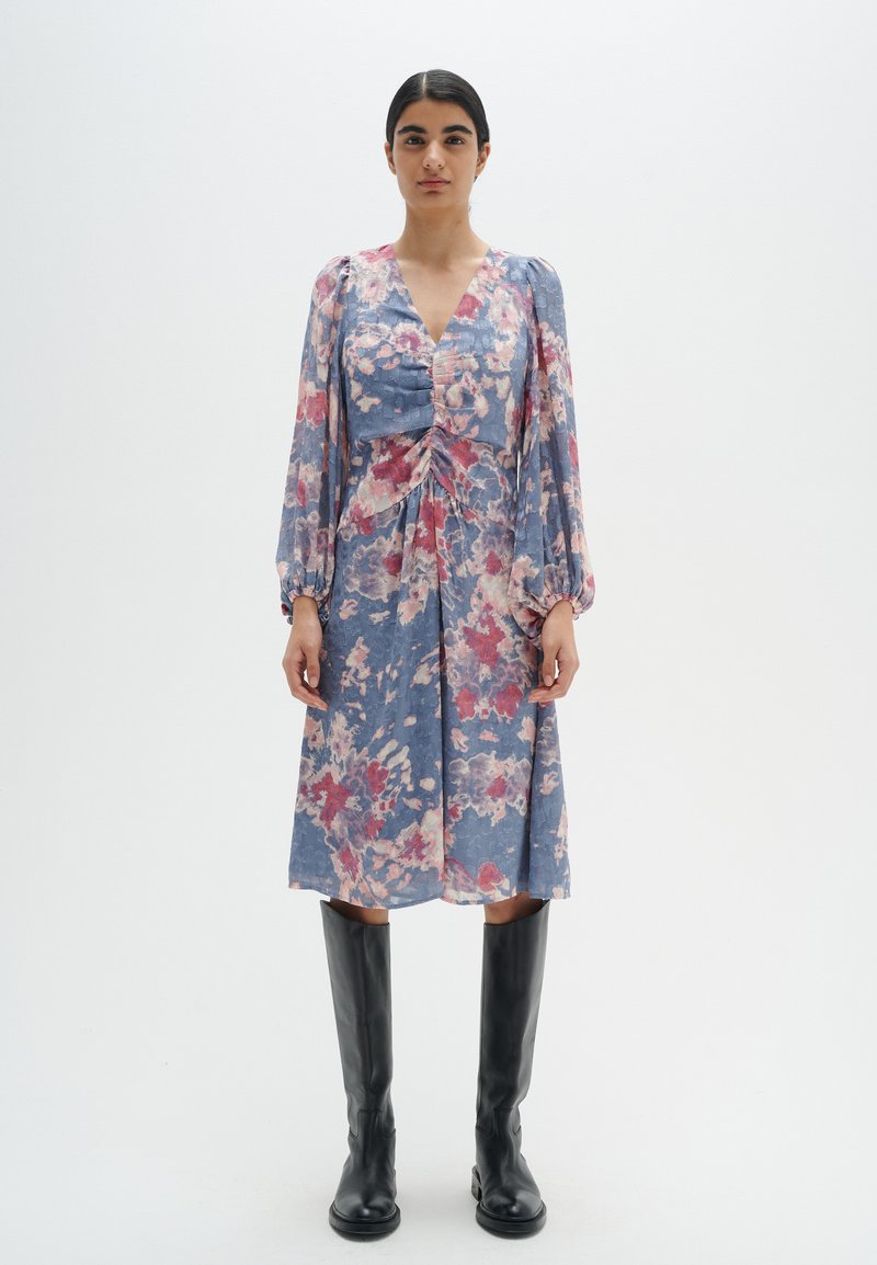 InWear KASIRAIW - Vestido informal - basira flintstone/azul claro ...