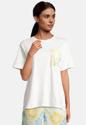 CALLI THE LABEL - T-shirt imprimé - white blk logo/blanc - ZALANDO.FR