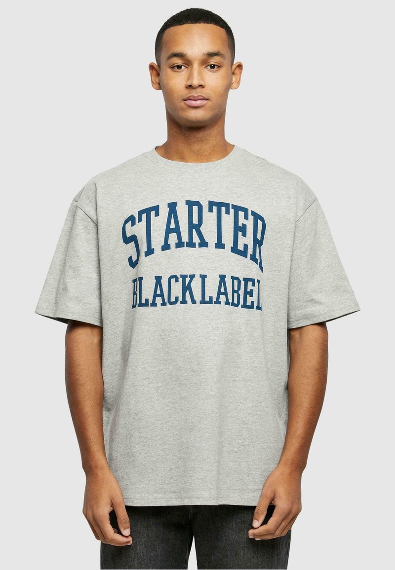 Starter BLACK LABEL - T-Shirt print - heathergrey/grau - Zalando.at