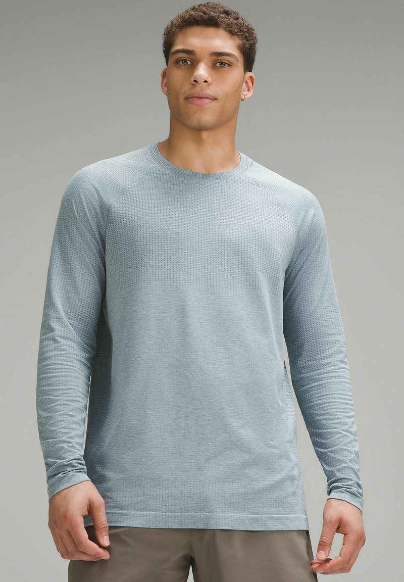 lululemon Longsleeve - belgian blue windmill/blauw - Zalando.nl