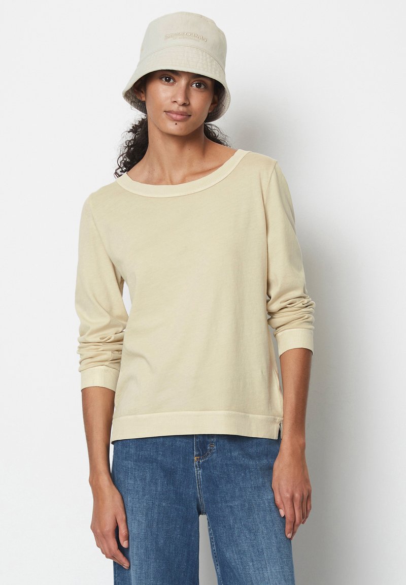 Marc O'Polo REGULAR - Langarmshirt - dusty field/beige - Zalando.at