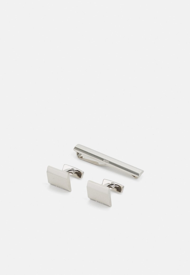 BOSS BASIC TIE SET - Cufflinks - silver-coloured - Zalando