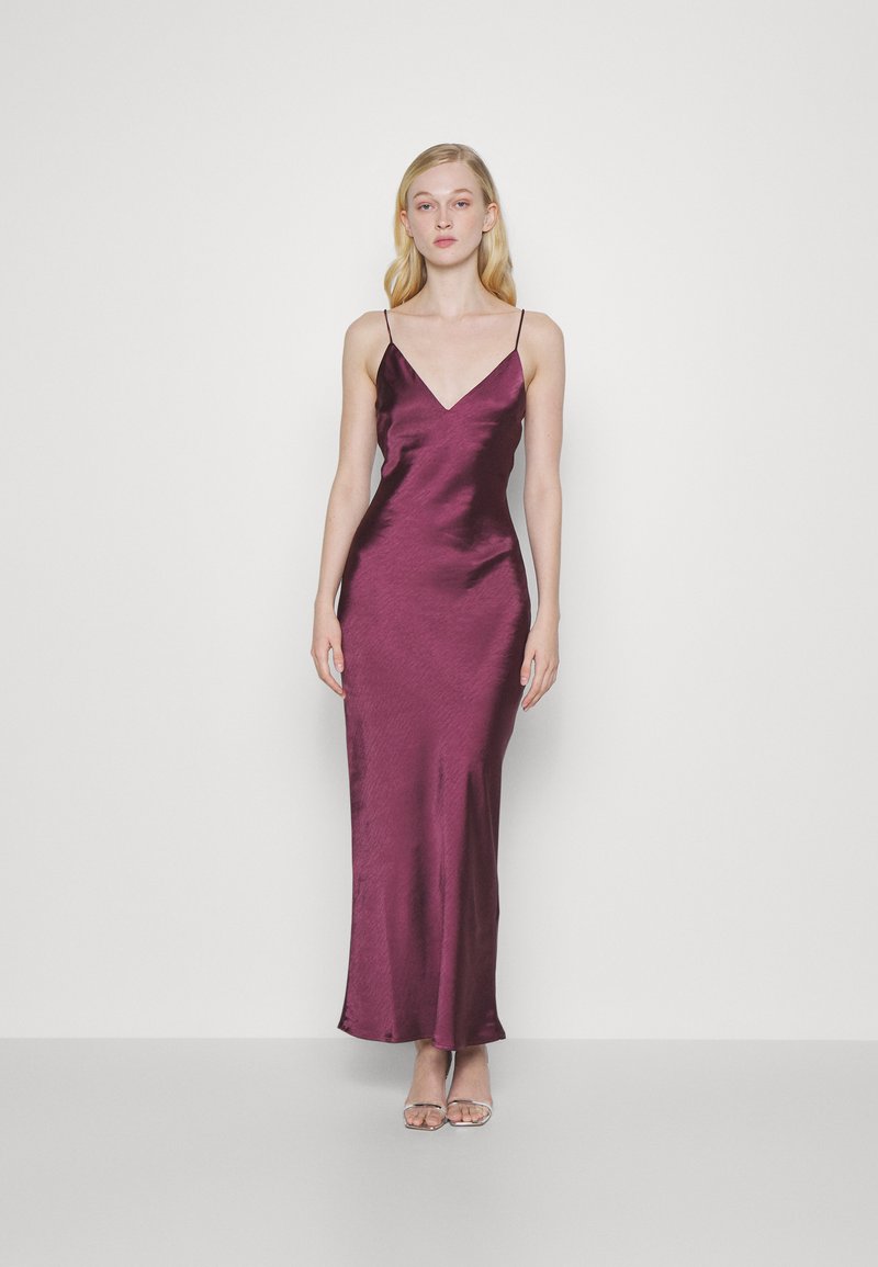 Gina Tricot Tall Vestito lungo - wine tasting/rosso - Zalando.it