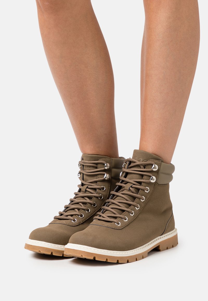 NAE Vegan Shoes ADAR VEGAN - Fűzős bokacsizmák - green/zöld - Zalando.hu