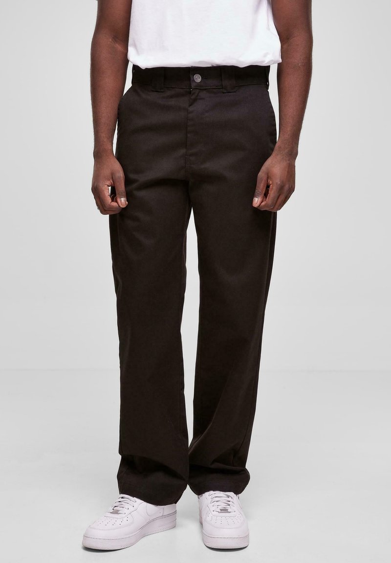 Urban Classics ACCESSOIRES WORKWEAR - Chinos - black/svart - Zalando.se