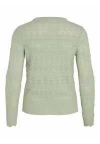 VILA VIEMINA - Pullover - cameo green/vert clair - ZALANDO.FR