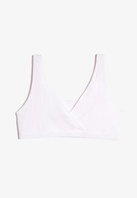 Etam COTON 360 - REVERSIBLE BRA - Biustonosz z trójkątną miseczką/biały ...