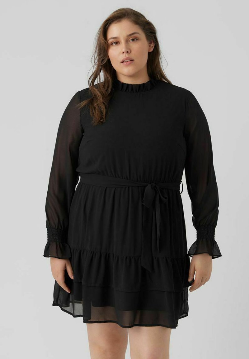 Vero Moda Curve CURVE - Jurk - black/zwart - Zalando.be