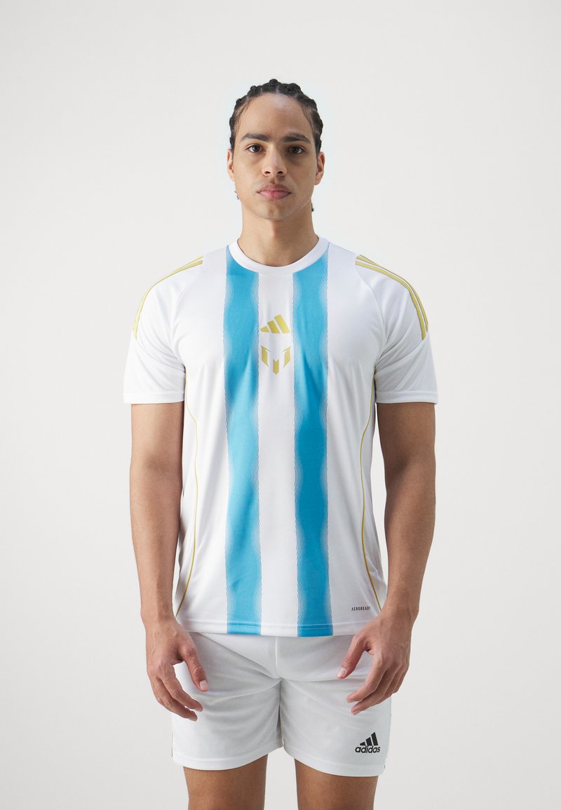 adidas Performance MESSI TRAINING - Camiseta deportiva - white/semi ...