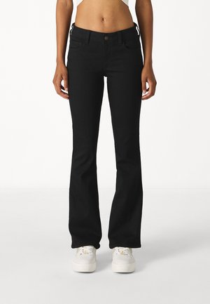 Next LIFT, SLIM AND SHAPE BOOTCUT JEANS - Bootcut jeans - clean black ...