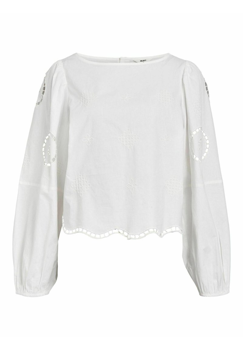 Object CUT-OUT-DETAIL - Blouse - cloud dancer/écru - ZALANDO.FR
