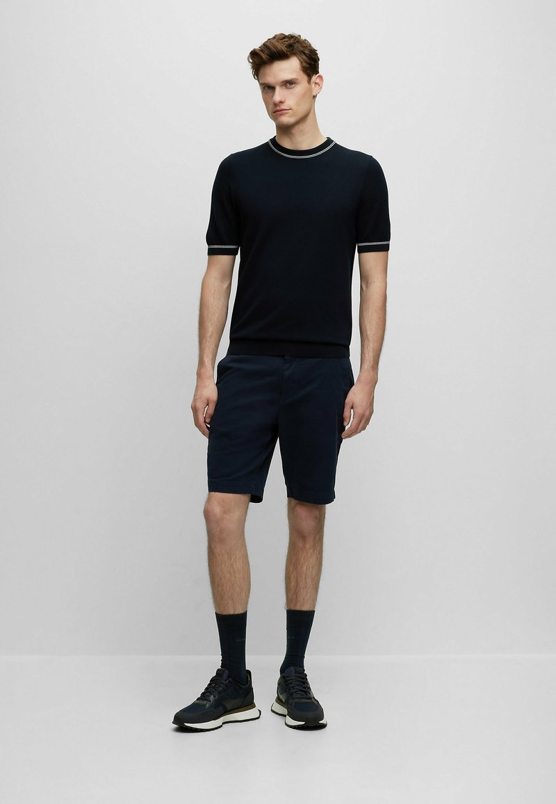 BOSS JONA RUNN MXPR N - Sneakers laag - dark blue three/donkerblauw ...