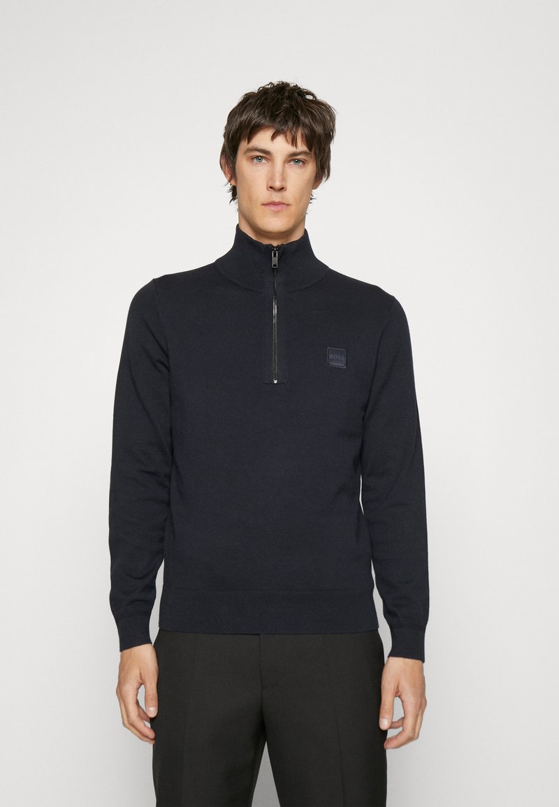 BOSS KANOBIX - Jumper - dark blue - Zalando.co.uk