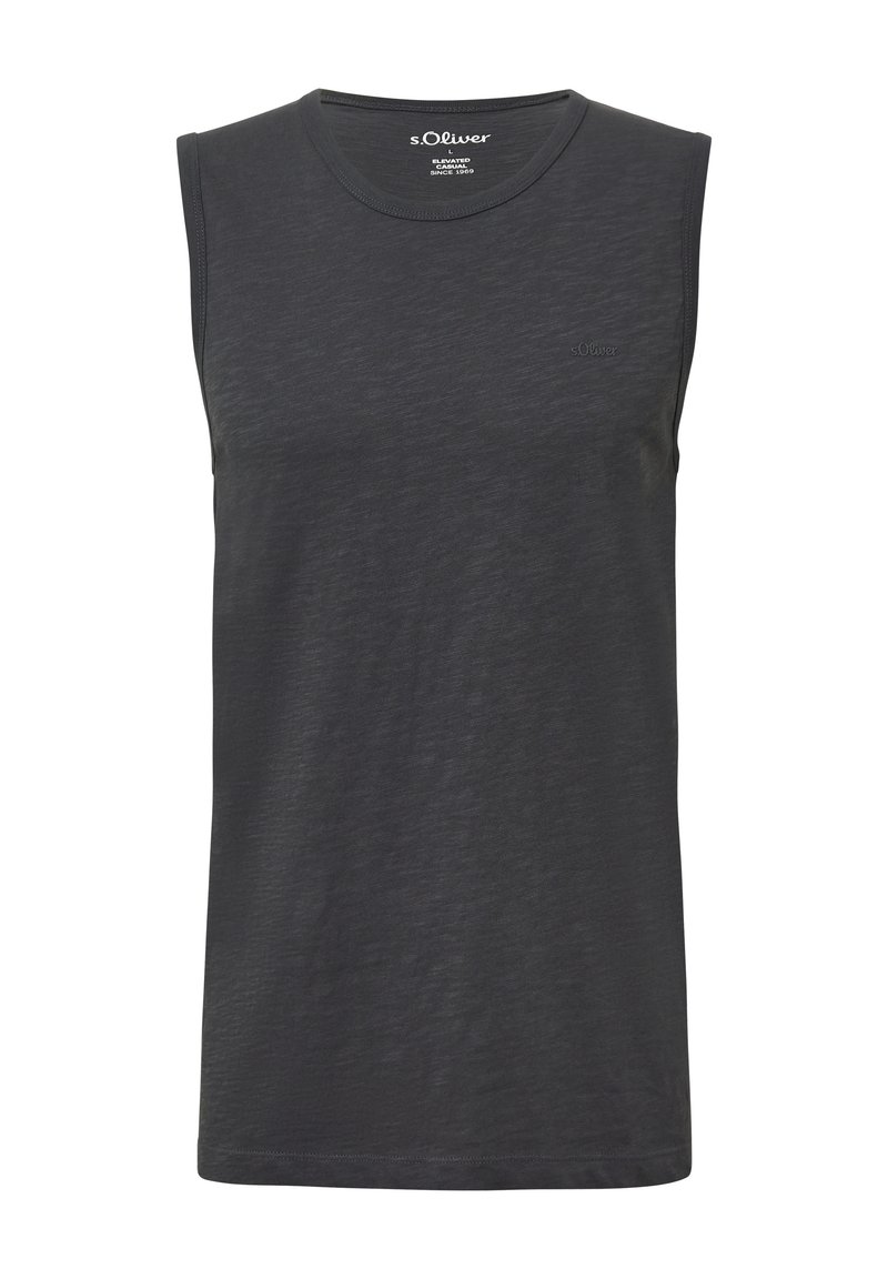 s.Oliver Top - schiefergrau/lichtgrijs - Zalando.nl