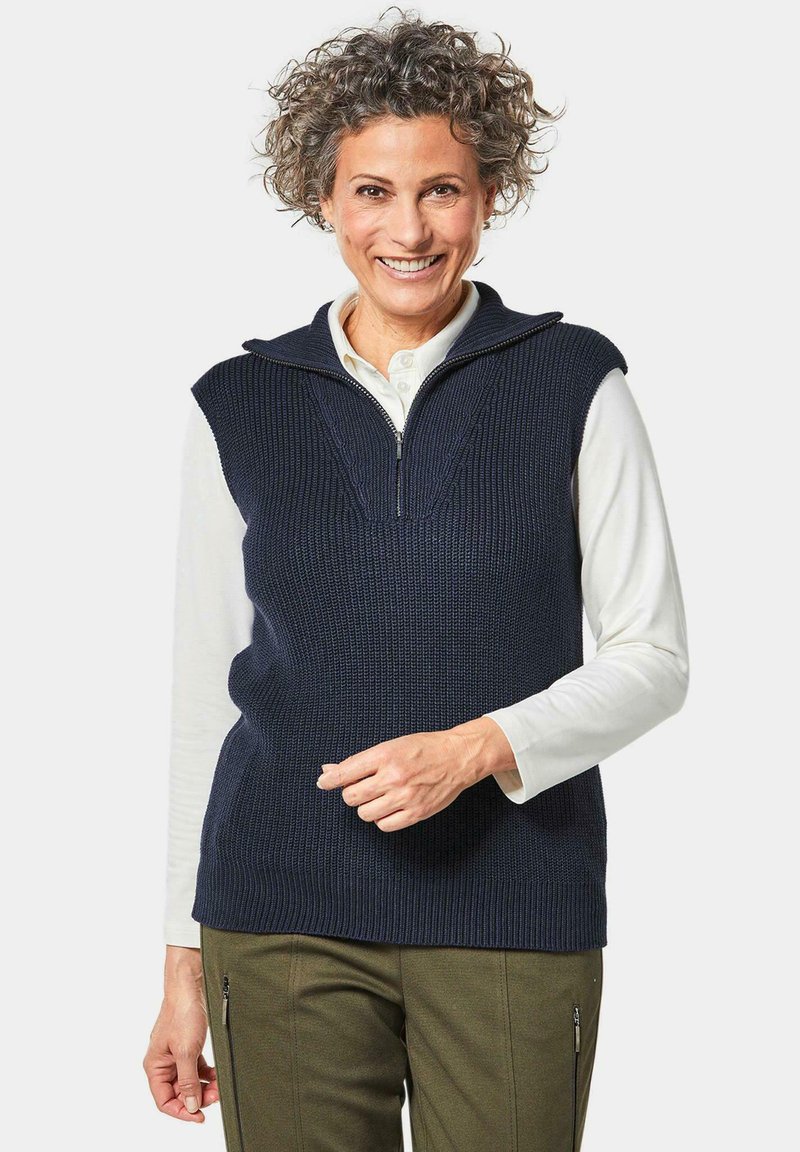 GOLDNER Top - navy/dunkelblau - Zalando.de