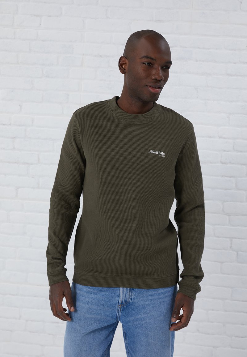 Pier One Sweatshirt - olive - Zalando.co.uk