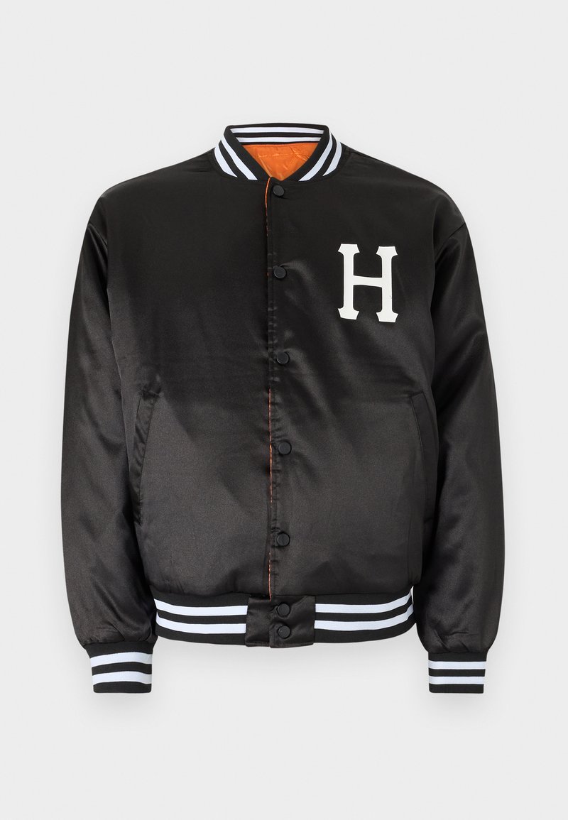 HUF BACK 2 BACK REVERSIBLE JACKET UNISEX - Bomber Jacket - black/orange ...