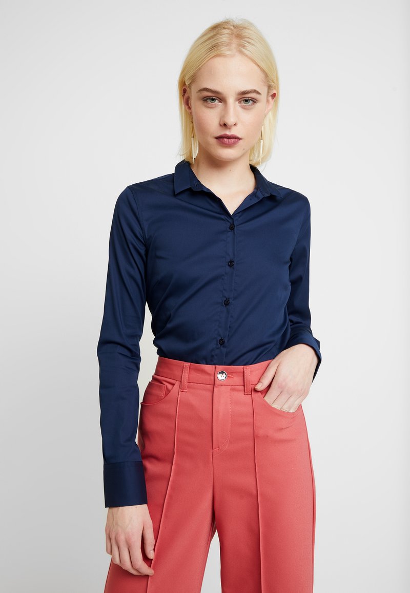 Mos Mosh TILDA - Skjorta - night blue/mörkblå - Zalando.se