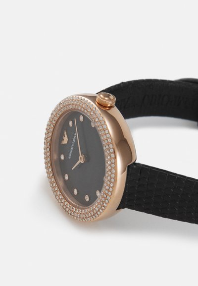 Emporio Armani ROSA - Uhr - black/schwarz - Zalando.at