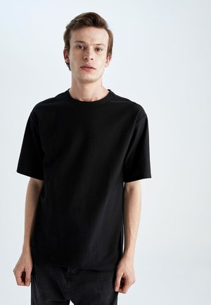 Solid DANTON - T-Shirt basic - true black/schwarz - Zalando.de