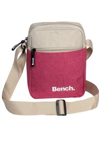 Bench ZWEIFARBIG CLASSIC - Umhängetasche - pink sand/pink - Zalando.de