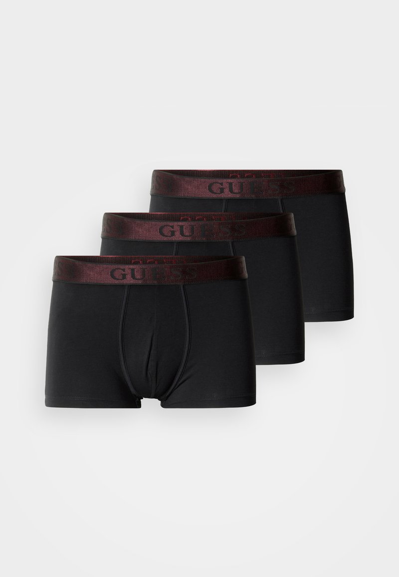 Guess JOE TRUNK 3 PACK - Trunks - jet black/black - Zalando