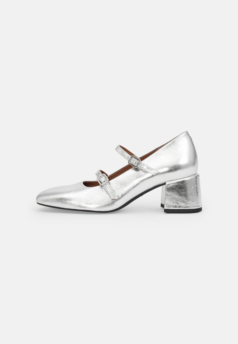 Vagabond ADISON - Classic heels - silver/silver-coloured - Zalando