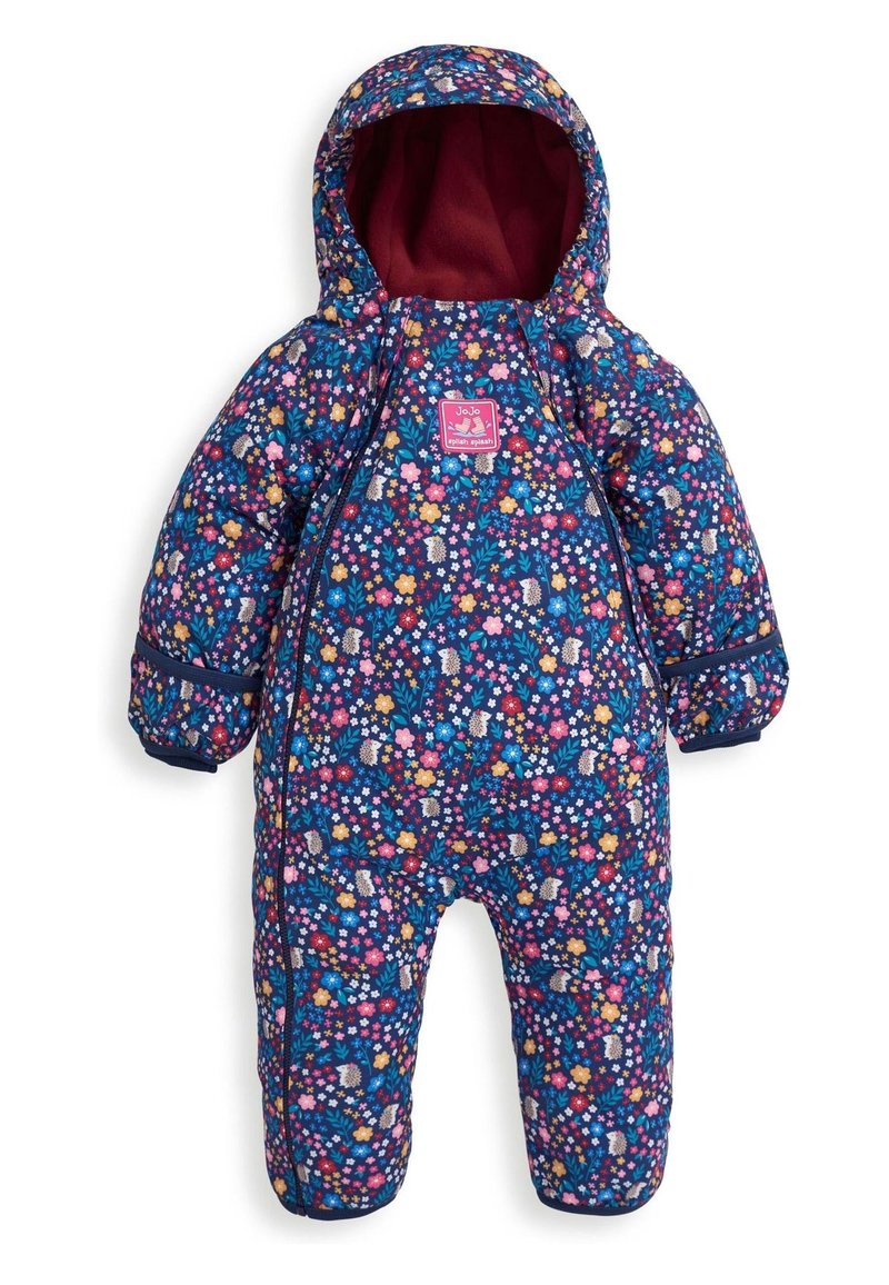 JoJo Maman Bébé WATERPROOF ALL-IN-ONE - Overall - navy/syrenlila ...