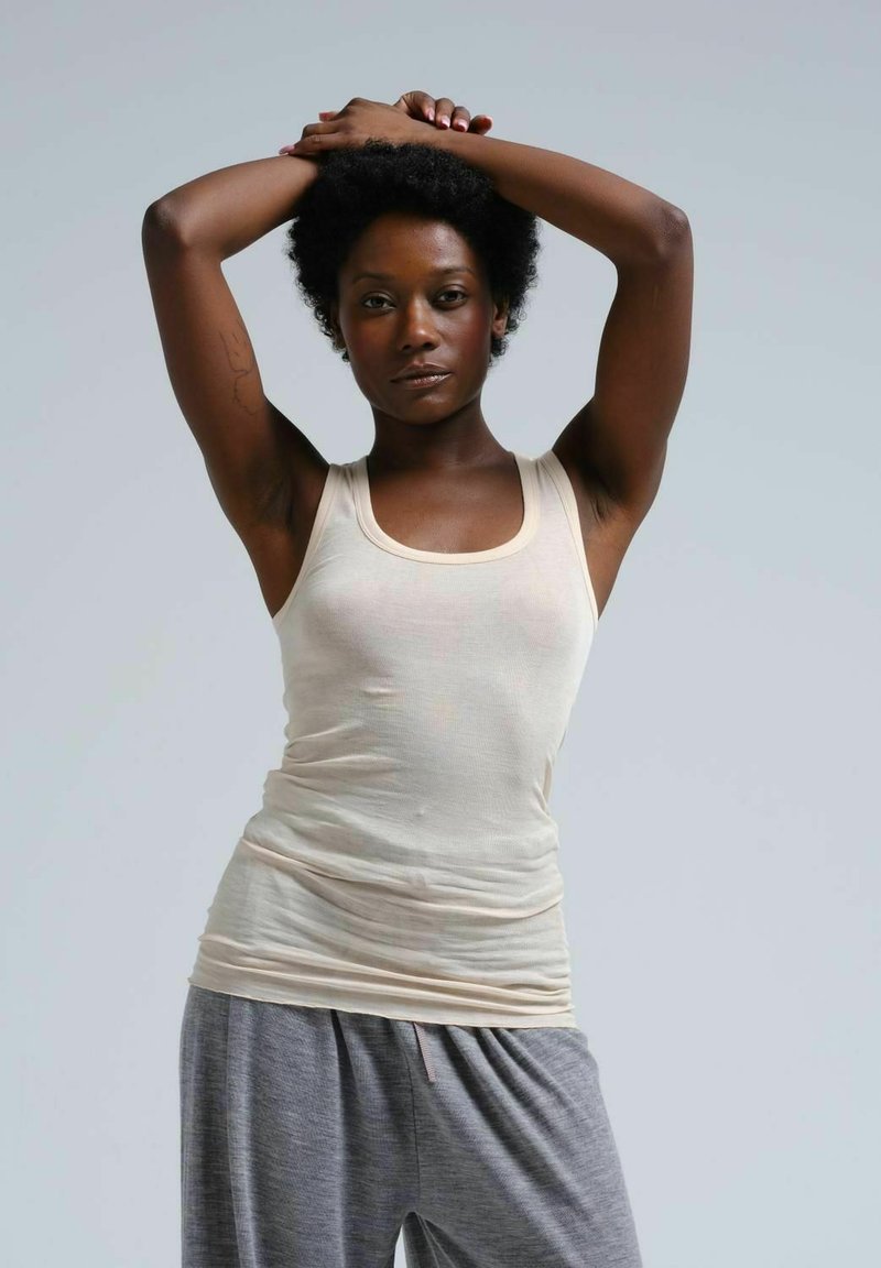 Seamless Basic BELLA - Top - rosie beige/beige - Zalando.de