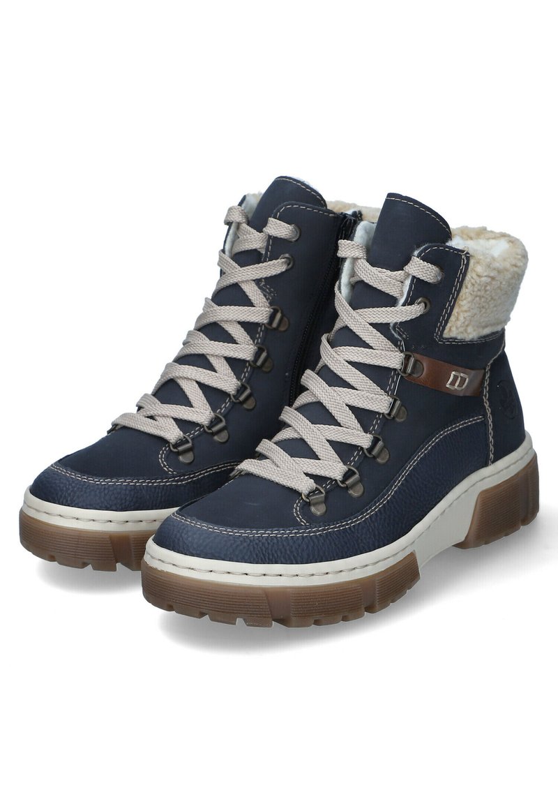Rieker Winter boots - blau/blue - Zalando
