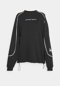 Vertere Berlin PIPING SWEATER - Sweatshirt - black/noir - ZALANDO.FR