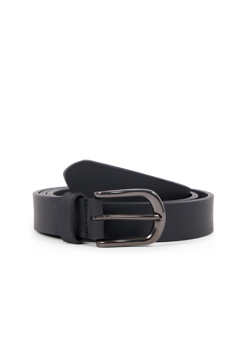 HOLZRICHTER Berlin NO. 1-3 BUFF FULL GRAIN TARIC - Belt - black - Zalando