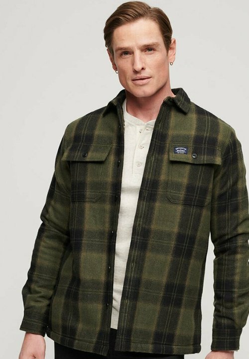 TOM TAILOR KARRIERTE - Jas - grey big herringbone optic/grijs - Zalando.be